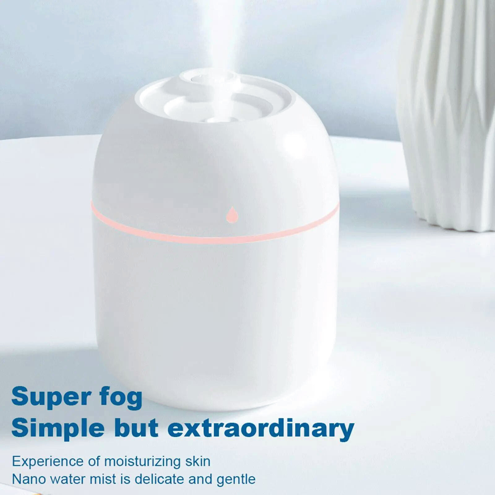 Air Humidifier USB Portable RGB Light Water Drop - Gadexo